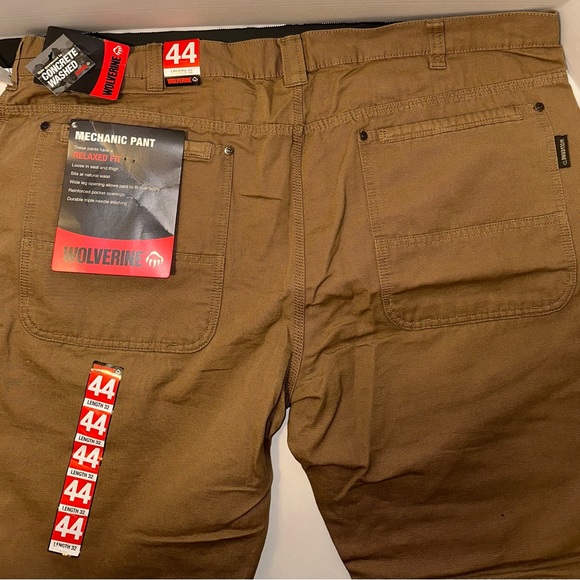 Wolverine | Pants | Wolverine Nwt Size 44x32 Concrete Washed Mechanic ...